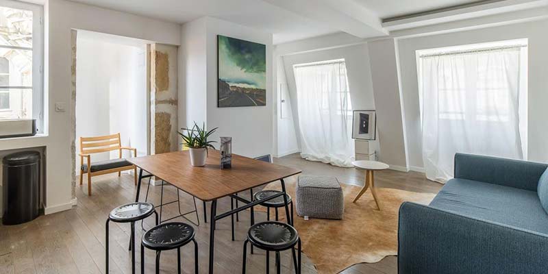 Location de logements de 1 à 24 mois.